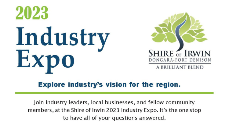 INDUSTRY EXPO - Shire of Irwin